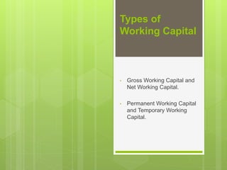 Chapter 4 working capital management | PPTX