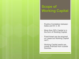 Chapter 4 working capital management | PPTX