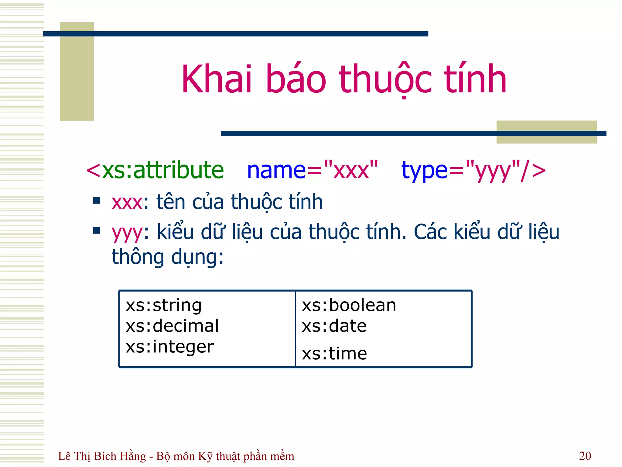 Chapter 4 xml schema | PPT