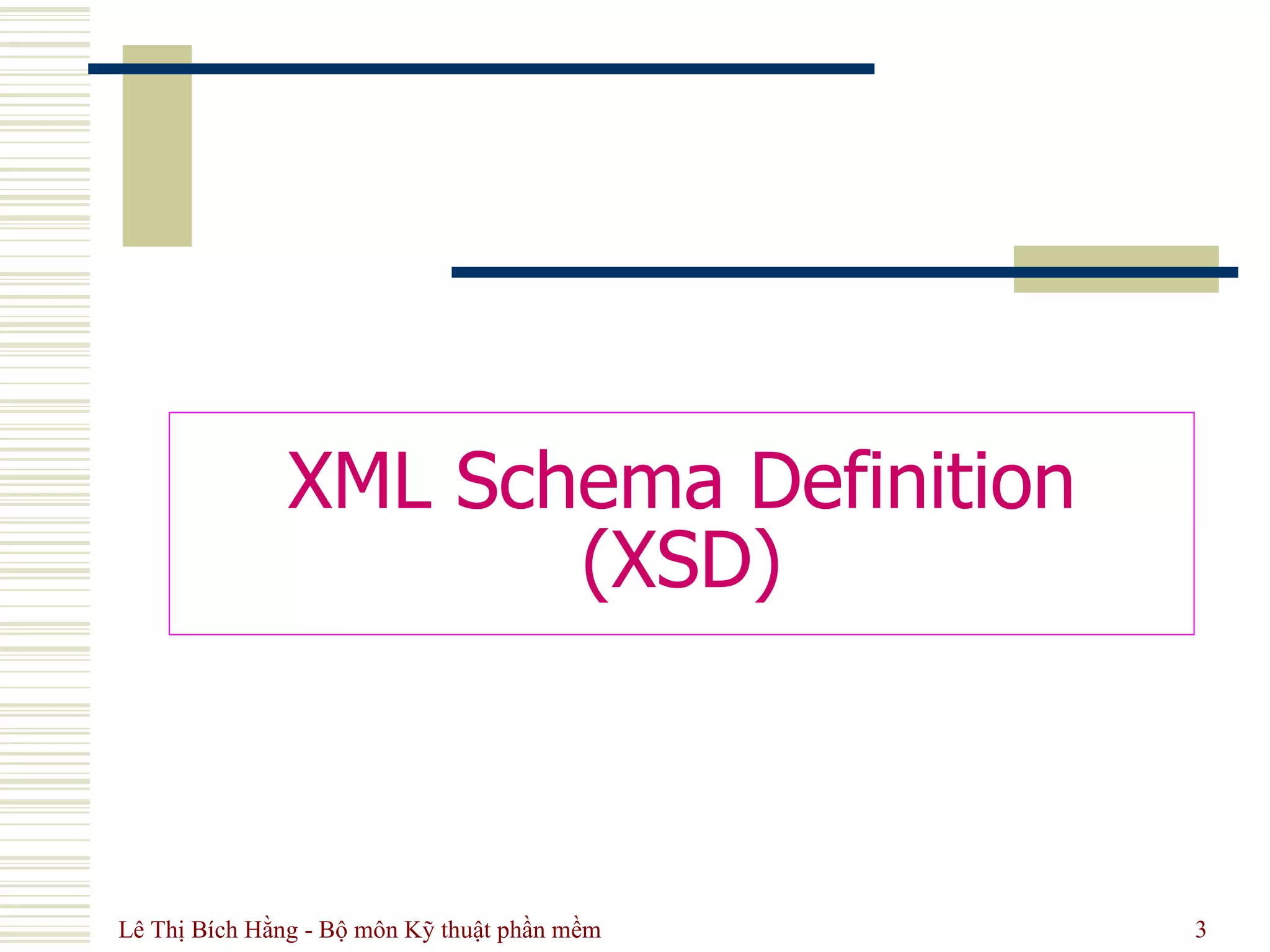 Chapter 4 xml schema | PPT