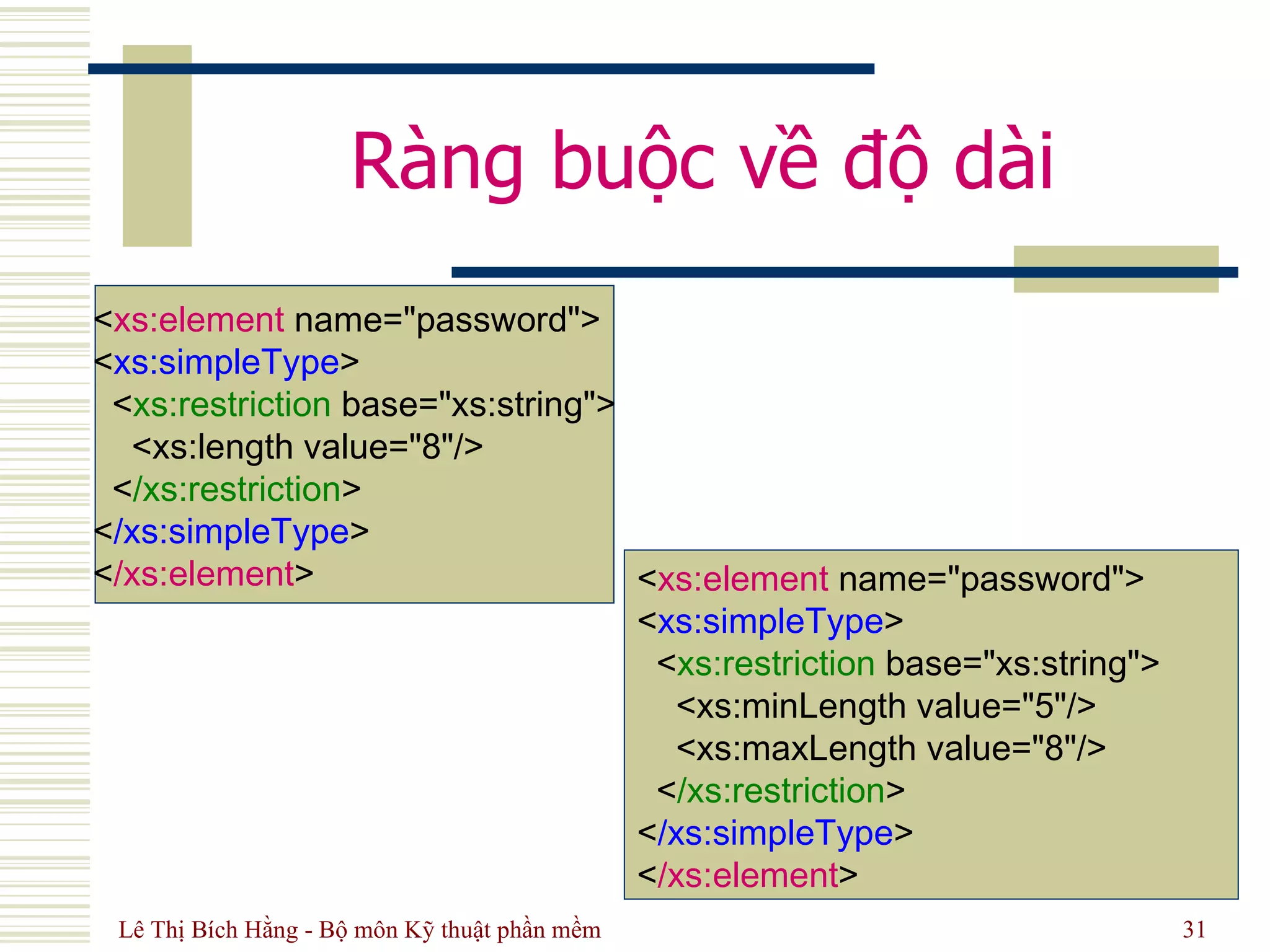 Chapter 4 xml schema | PPT
