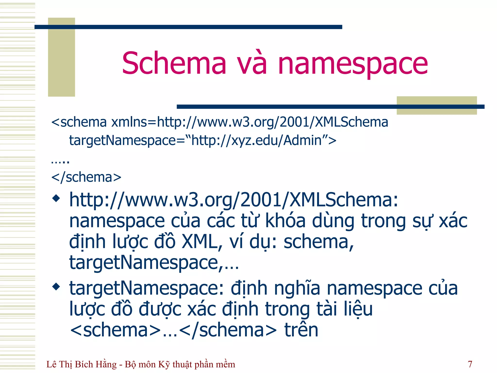 Chapter 4 xml schema | PPT