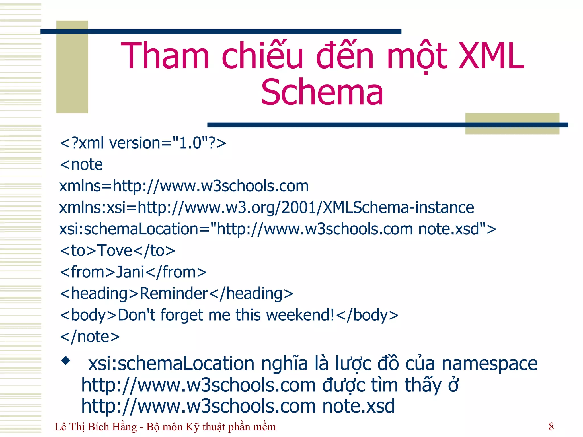 Chapter 4 xml schema | PPT