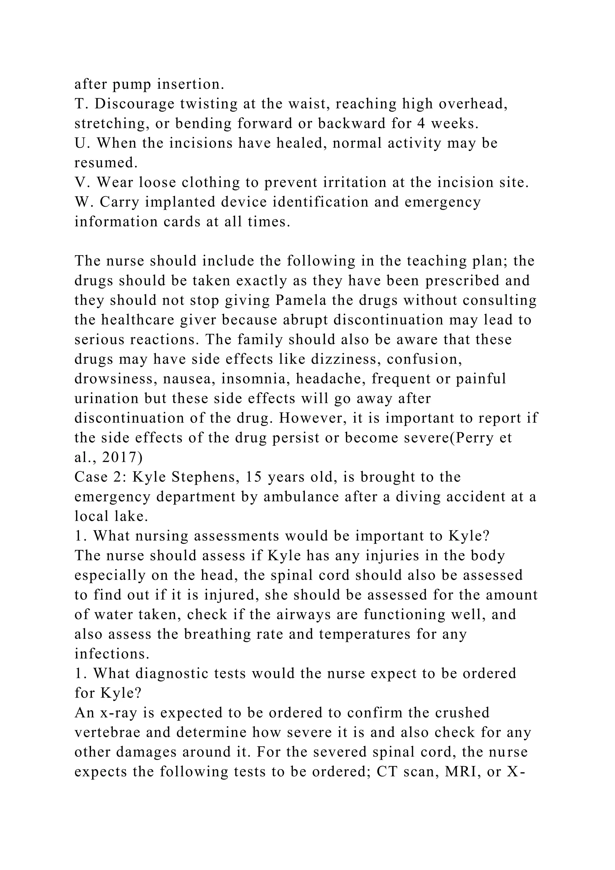 Chapter 44 The child with a neuromuscular disorderCase 1 Pamel.docx