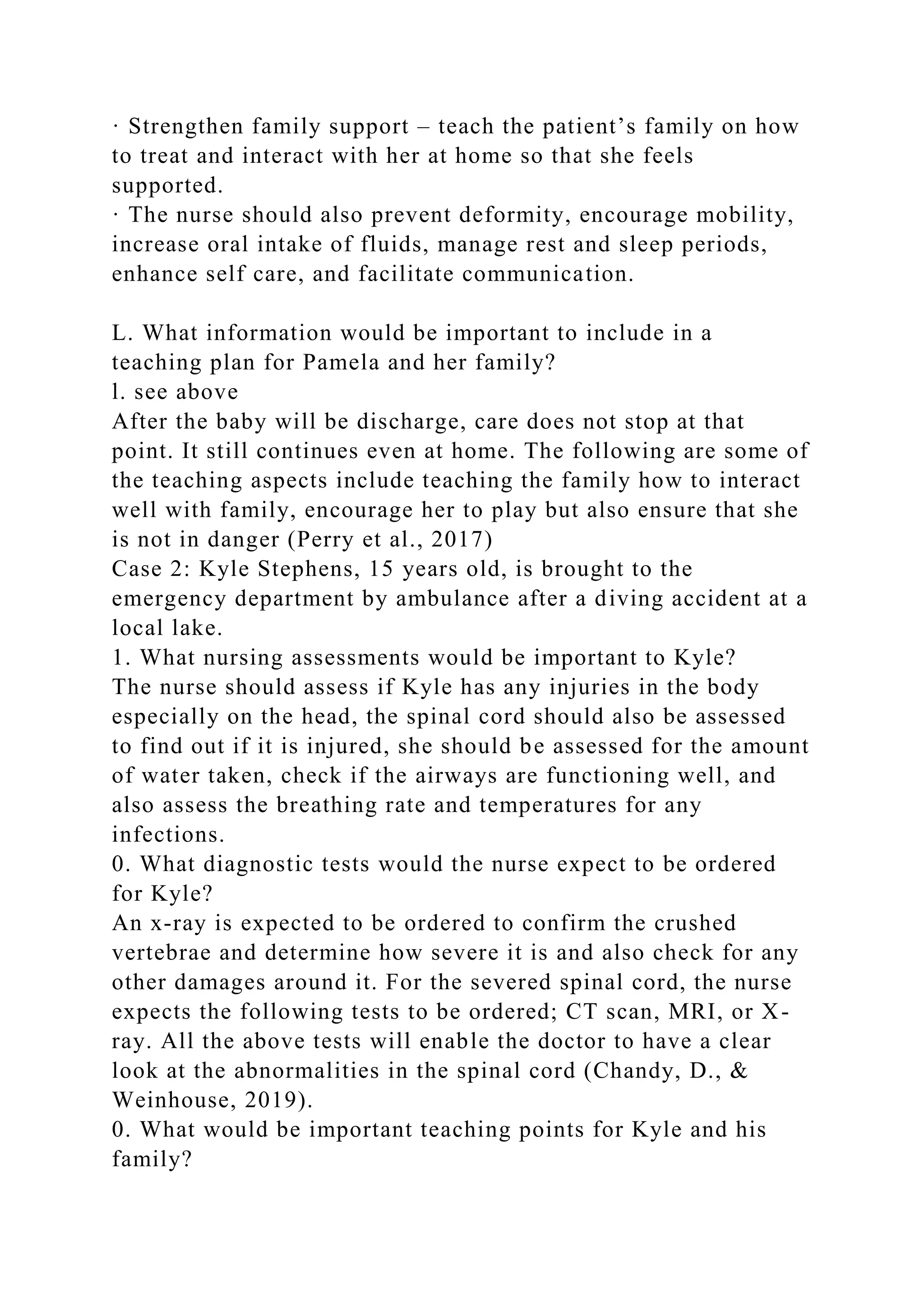 Chapter 44 The child with a neuromuscular disorderCase 1 Pamel.docx