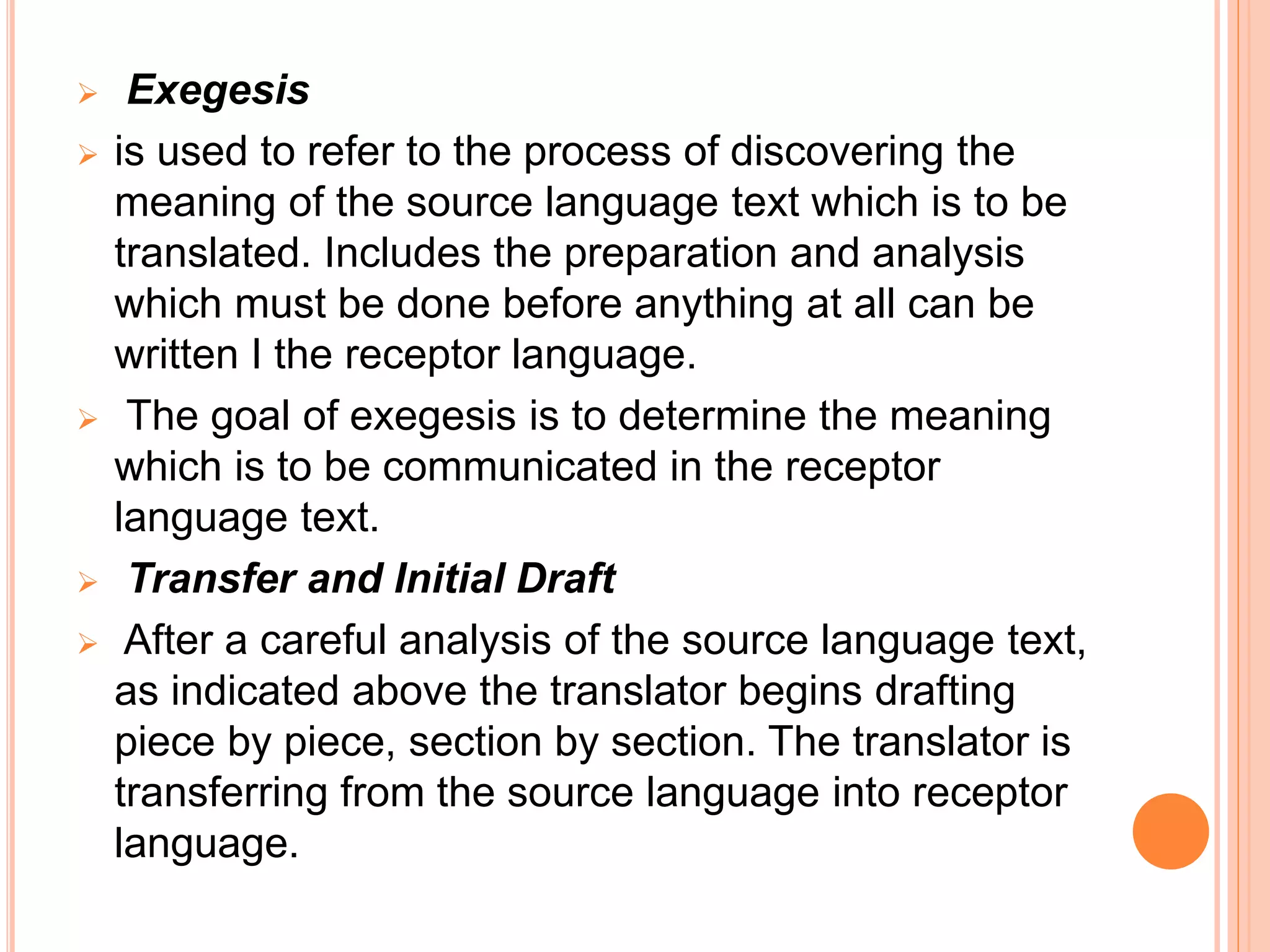 Implicit Meaning and Steps in a translation Project | PPTX