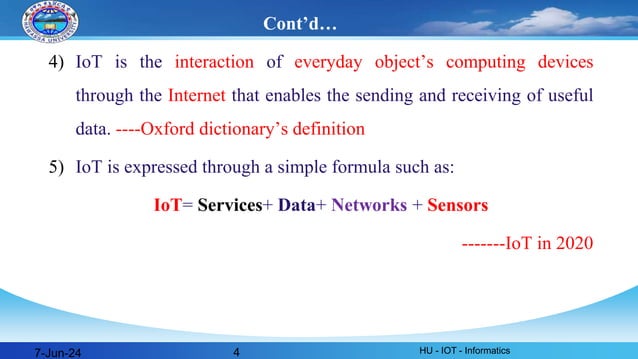 Chapter 4 & 5 Emerging Technology Writeup.pptx | Internet of Things ...