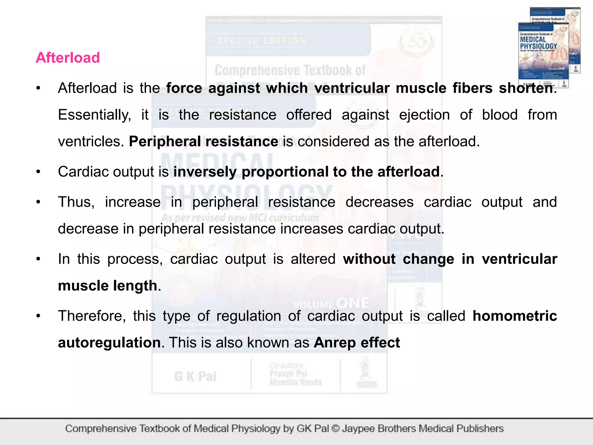 Factors affecting and regulation of CO | PPTX