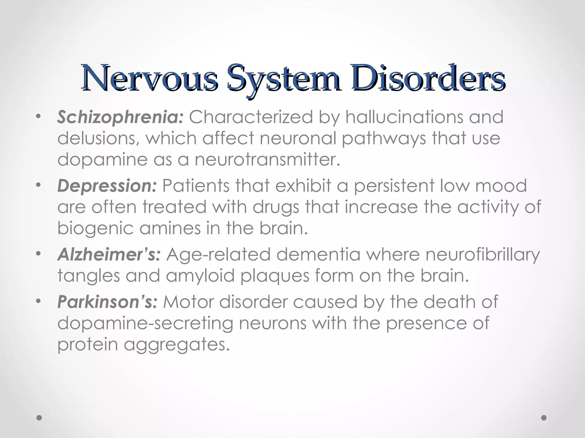 Chapter 49 the nervous system ppt | PPT