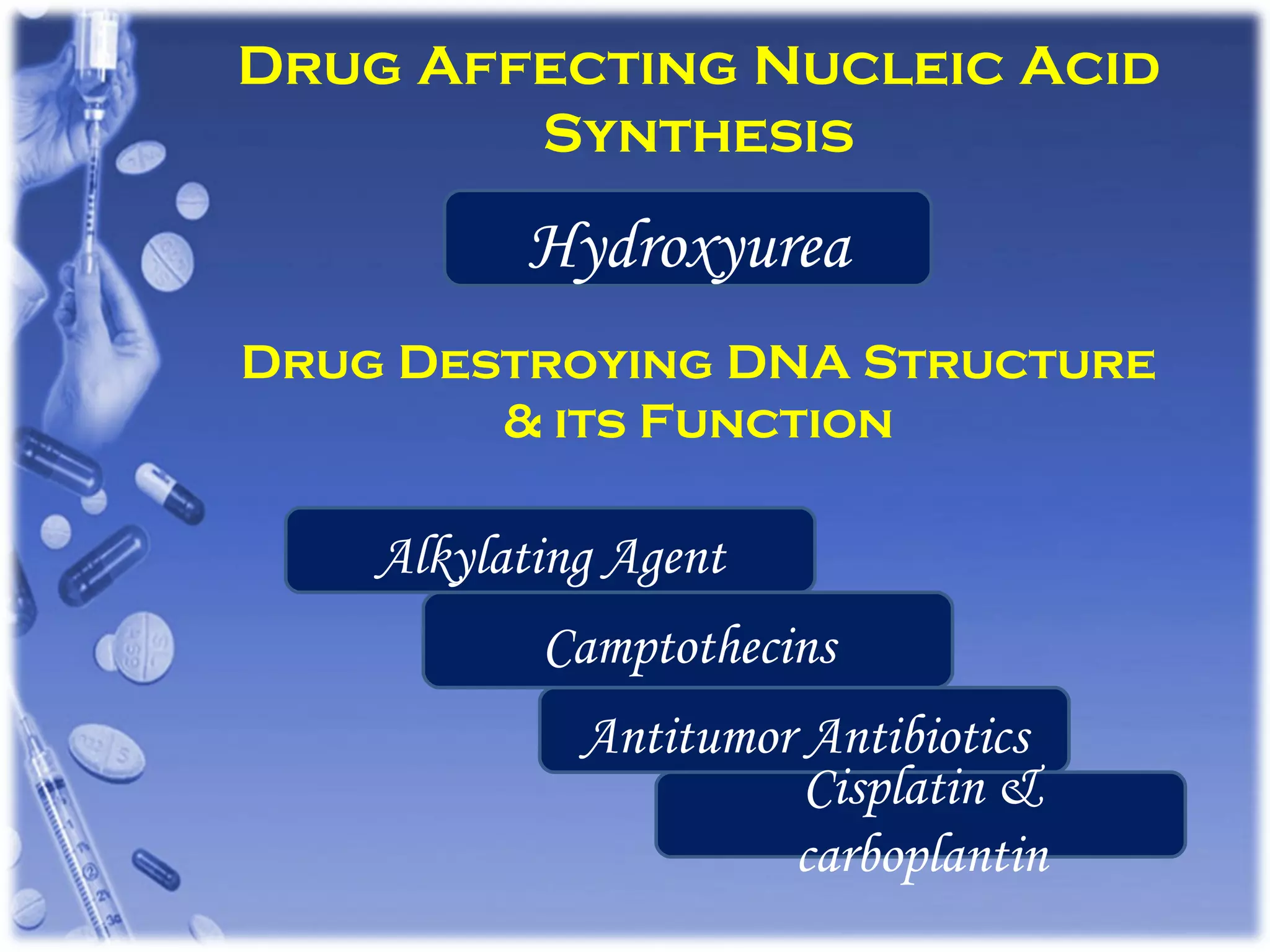 Antineoplastic Drugs | PPT