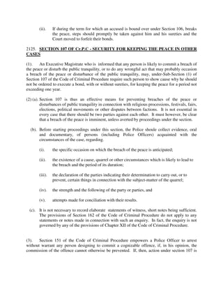 security for keeping the peace and for good behaviour | PDF