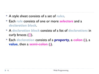 Chapter 4a cascade style sheet css | PPT