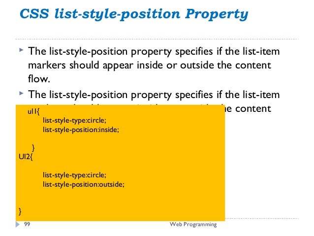 Chapter 4a cascade style sheet css