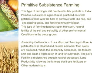 Chapter 4 Agriculture Class 10 Geography | PPT