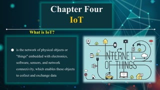 Emerging Technology Chapter 4 internets of things | PPTX