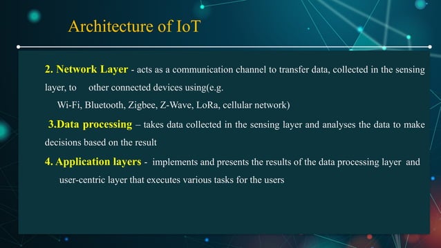 Emerging Technology Chapter 4 internets of things | PPTX