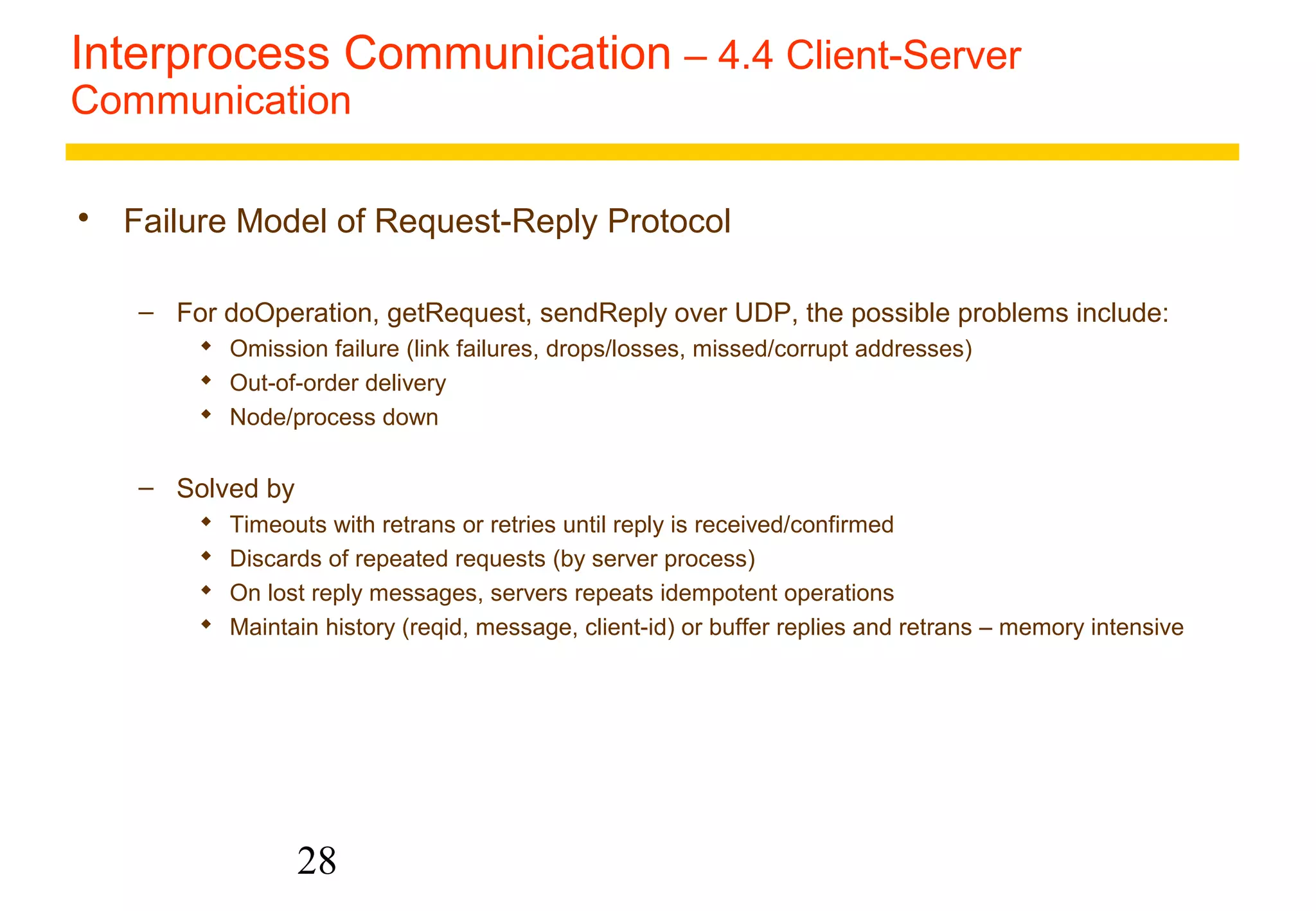 Chapter 4 A Interprocess Communication Ppt Computer Networking
