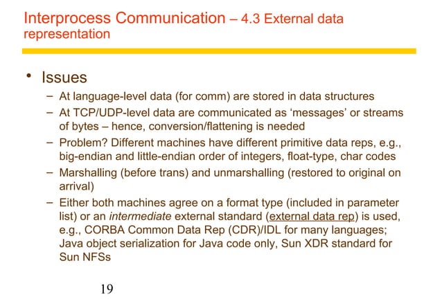 Chapter 4 a interprocess communication | PPT | Computer Networking | Computing