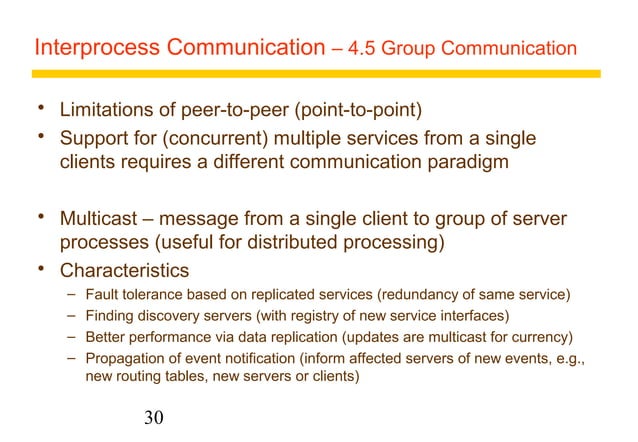 Chapter 4 A Interprocess Communication Ppt Computer Networking