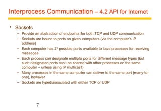 Chapter 4 a interprocess communication | PPT | Computer Networking | Computing