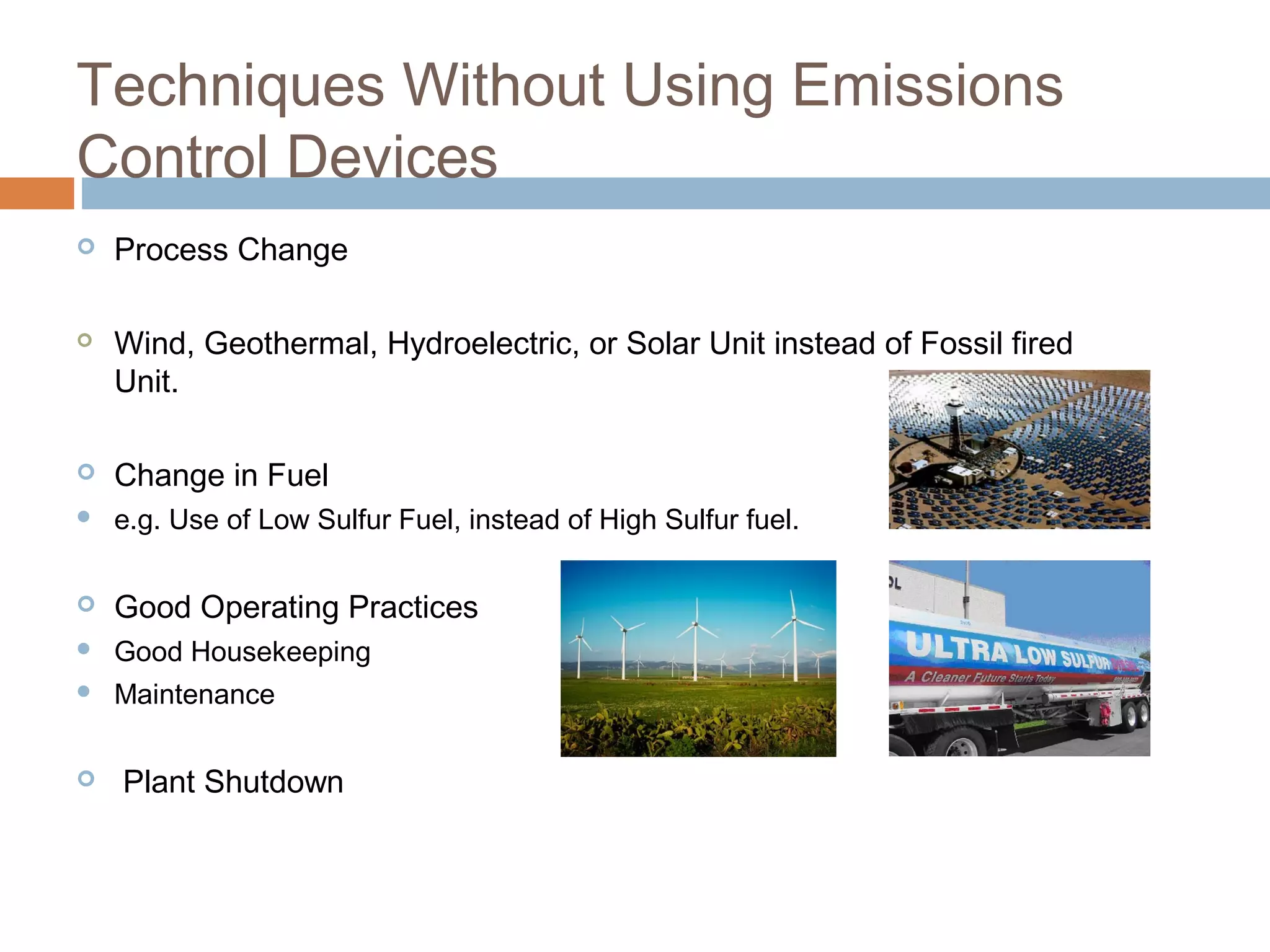 Chapter 4 air pollution control and tecnologies | PPT
