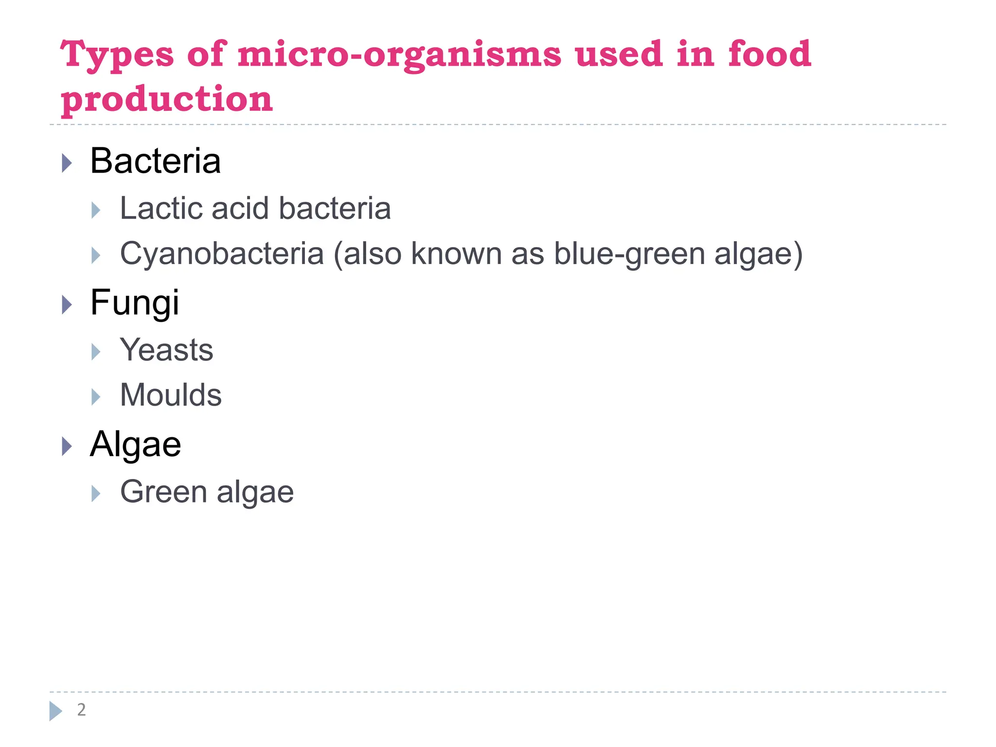 Chapter 4 Application of microbes in food biotechnology.pptx