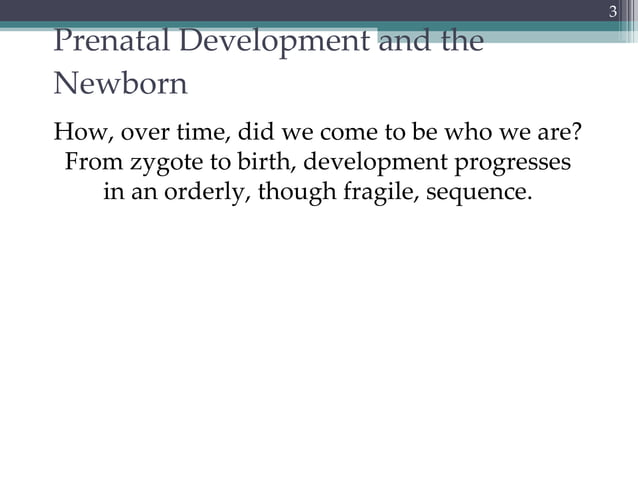 Chapter 4 ap psych- Developmental Psych | PPT