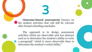 CHAPTER 4 Assessing Student Learning Outcomes.pptx