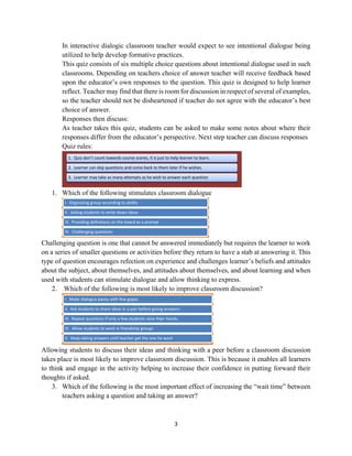 Assessment for learning | PDF