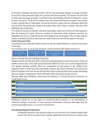 Assessment for learning | PDF
