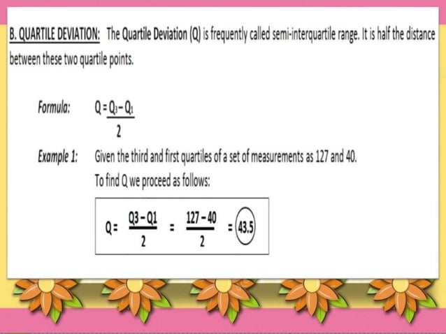 Measures Of Variability Pptx