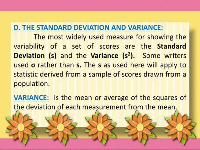 Measures of Variability | PPTX