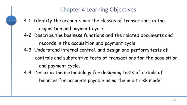 Chapter 4 Audit of acquisition and payment cycle.pptx