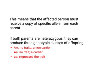 Understanding Genetic Pedigrees and Inheritance Patterns in Human ...