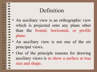 chapter 4 AuxiliaryViews for engineering drawing.ppt