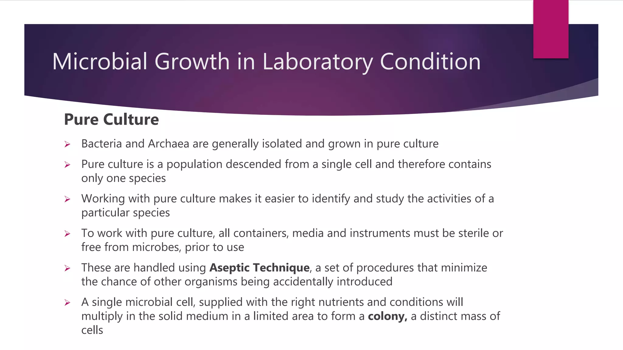 Chapter 4 Bacterial Growth Requirements | PPTX