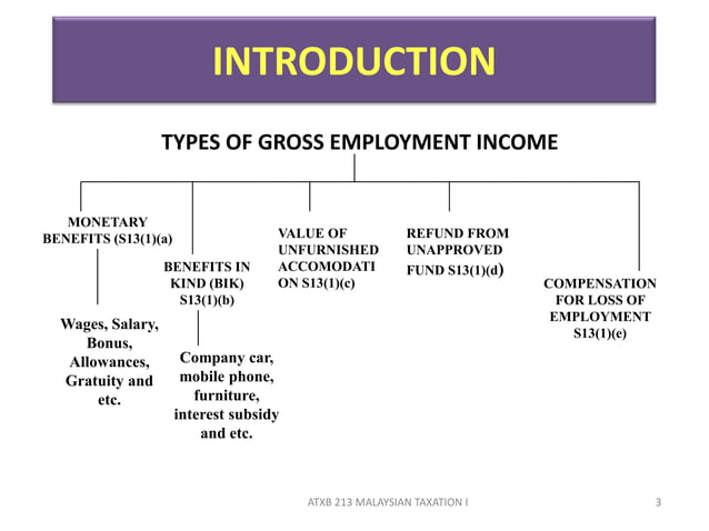Chapter 4 (b)employment income | PPTX