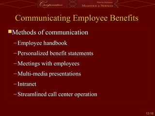 Chapter 4 benefits | PPT