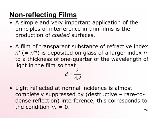 Chapter 4b interference | PPTX