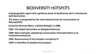 Chapter 4 Biodiversity and conservation | PPT