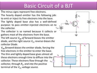 Bipolar junction Transistor | PPTX