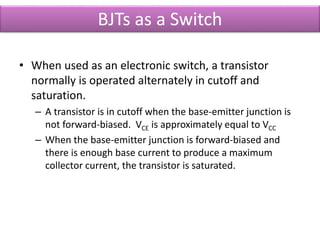 Chapter 4 bjt | PPT