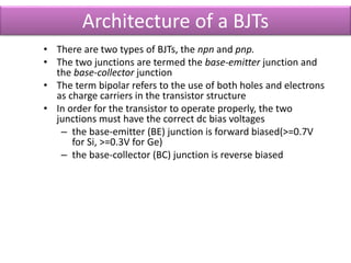 Chapter 4 bjt | PPTX