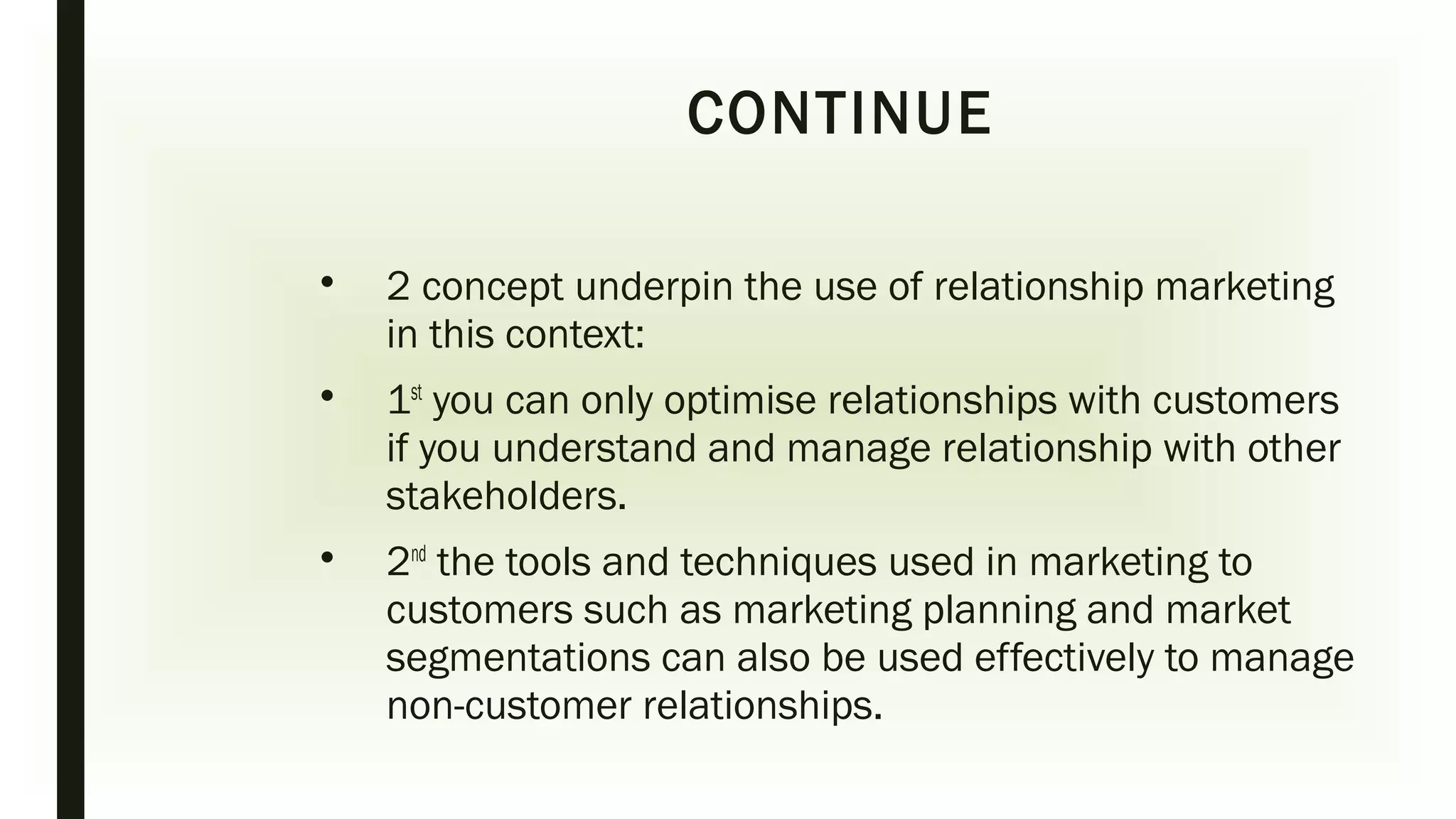 Chapter 4 Building marketing relationship the six markets model | PPT