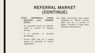 Chapter 4 Building marketing relationship the six markets model | PPT