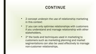 Chapter 4 Building marketing relationship the six markets model | PPT