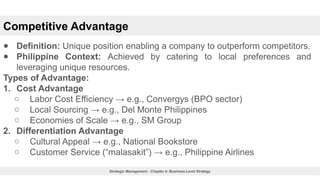 Chapter 4 – Business-Level Strategy - Strategic Management | PPTX