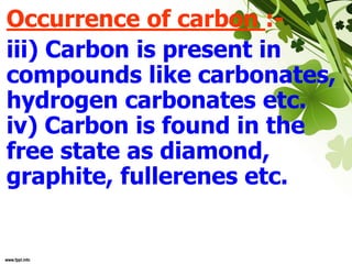 Chapter 4 carbon and its compounds | PPTX