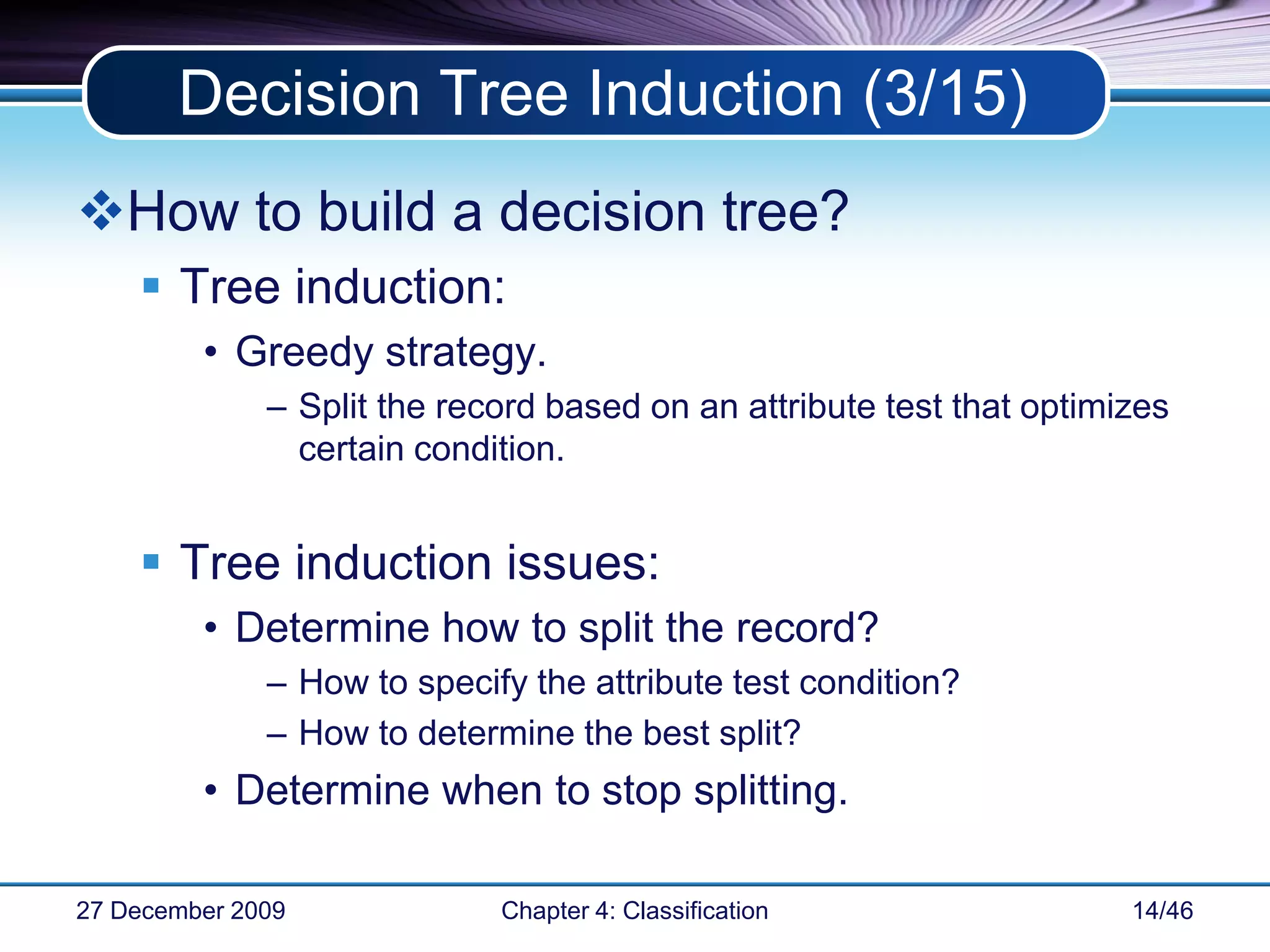 Chapter 4 Classification | PPTX