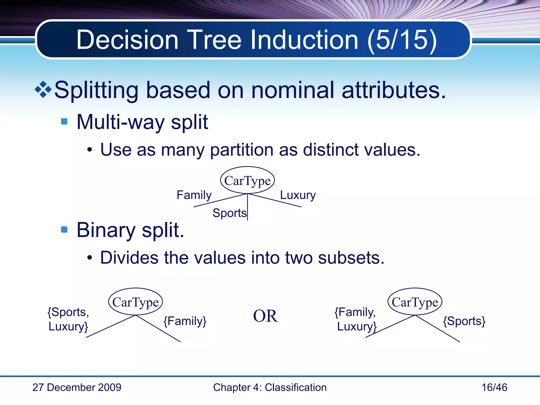 Chapter 4 Classification | PPTX